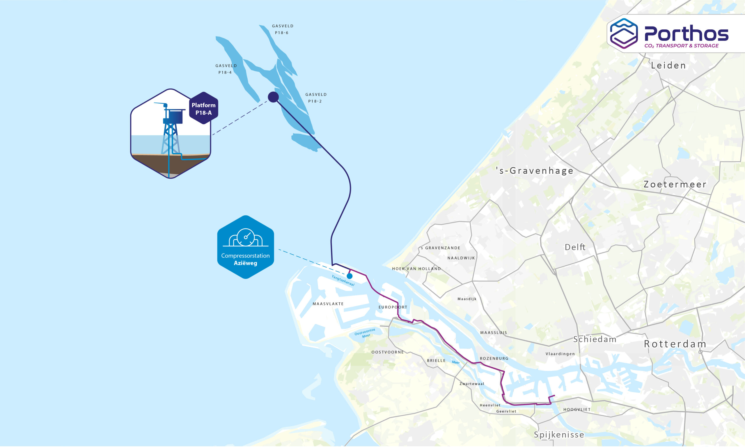 Biggest Dutch project for CO2 reduction, Porthos, is on schedule - EBN